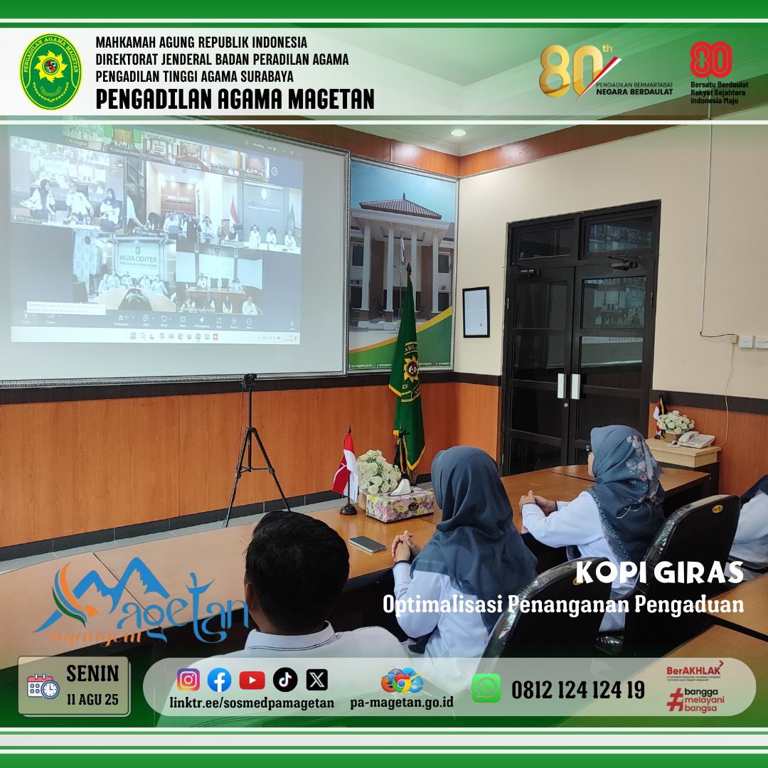 Pesan Wakil Ketua PTA Surabaya Di Kopi Giras, "Pentingnya Sistem ...