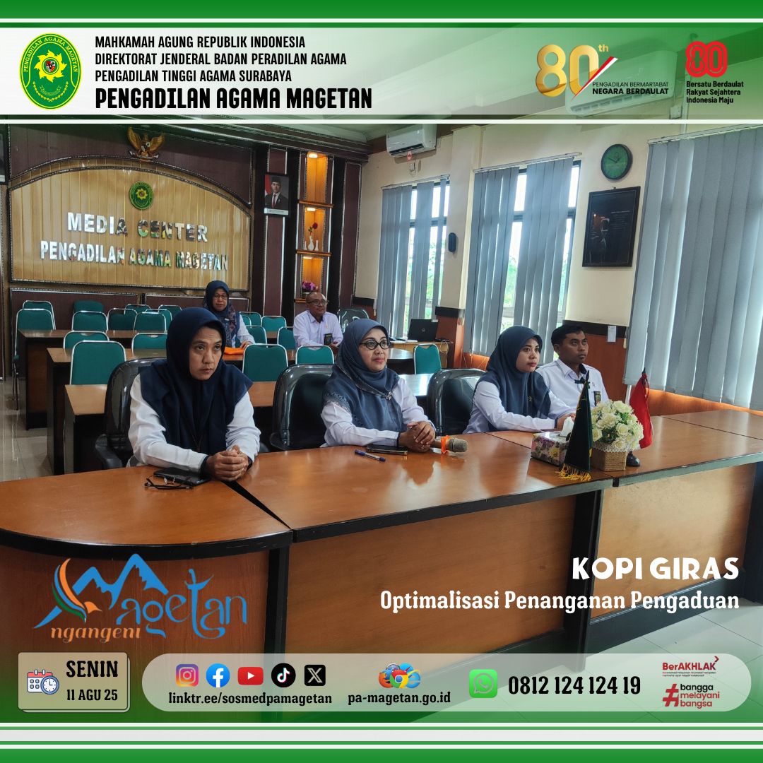 Pesan Wakil Ketua PTA Surabaya Di Kopi Giras, "Pentingnya Sistem ...