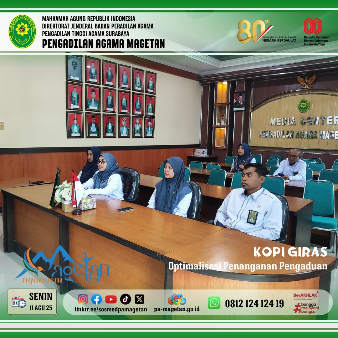 Pesan Wakil Ketua PTA Surabaya Di Kopi Giras, "Pentingnya Sistem ...