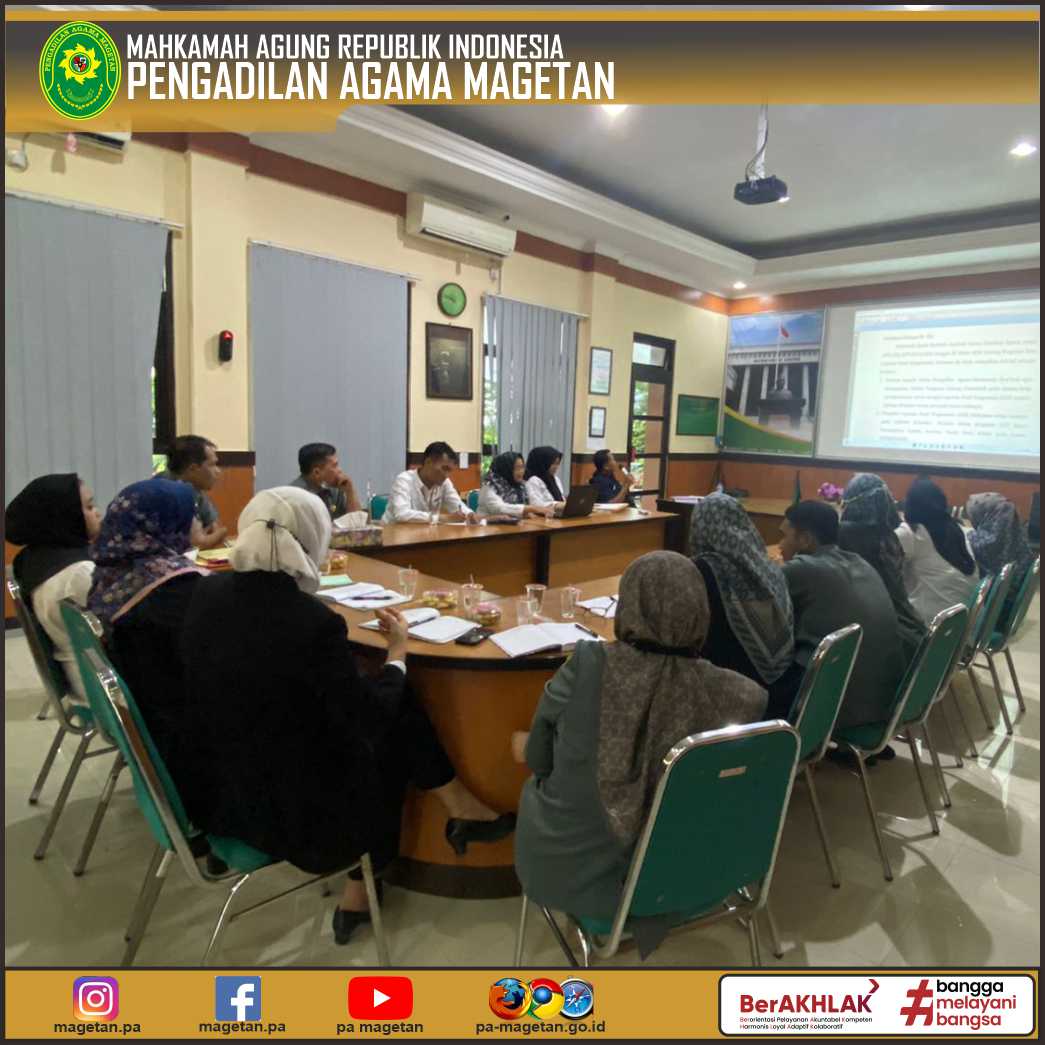 Monitoring Dan Evaluasi Kepaniteraan Pengadilan Agama Magetan